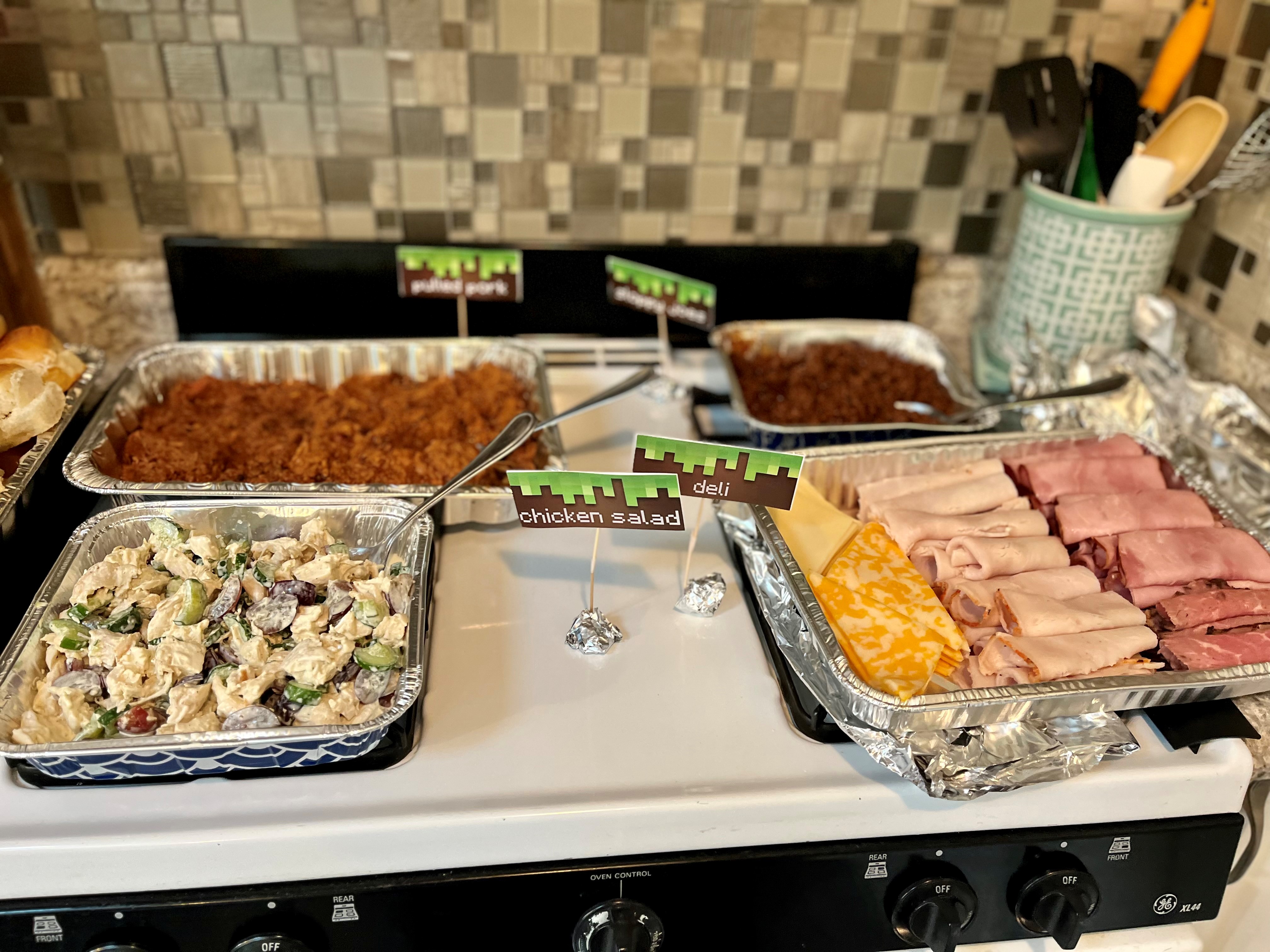 MINECRAFT BIRTHDAY – Organized Chaos