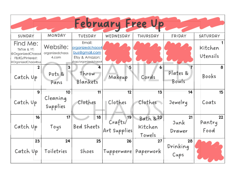 Organized Chaos – Intentional living for a productive tomorrow.